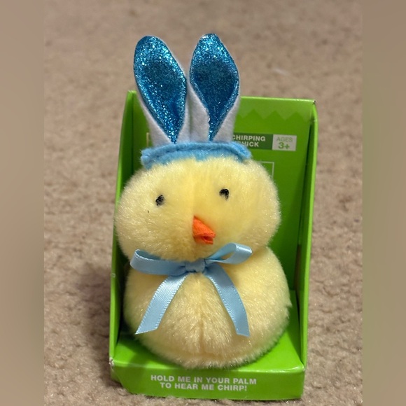 Toys | Happy Go Fluffy Blue Eared Chick That Chirps In The Palm Of Your ...